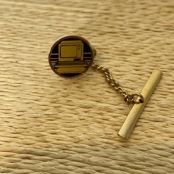 Accessories | Vintage Old School Computer Tie Tac | Poshmark